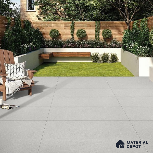 Maxstone White Gripson 1200x600 mm Stone Matte Finish Full Body Tile ...