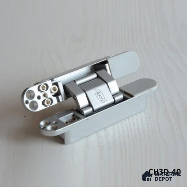 CH3D-80 3D Concealed Hinge For Minimum Door Thickness 40 mm (Set Of 2 ...