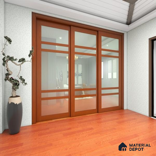 SDF-100W-SC Sliding Door System 100 For Wooden Door (Soft Close) - 80 ...