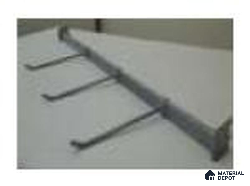 DSS-RHB1 Rectangular Horizontal Hanger (Bracket) - 75 mm Ebco | Grey ...