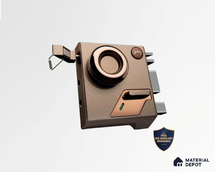 3228 Altrix 2C Royal Titanium Lock Godrej | Brown Safes and Lockers for ...