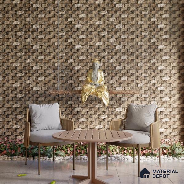 Elevation Wall Tile TL 00080 B Fossil Grey 2 ft x 1 ft Punch Matte ...