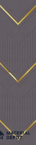 Grey Patterned Look HDHMR Decorative Wall Panel PN 03000 8 ft x 2 ft ...