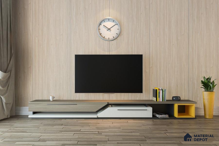 3250 SUD Sandrift Oak 8 ft x 4 ft Woodgrain Suede Finish Decorative ...