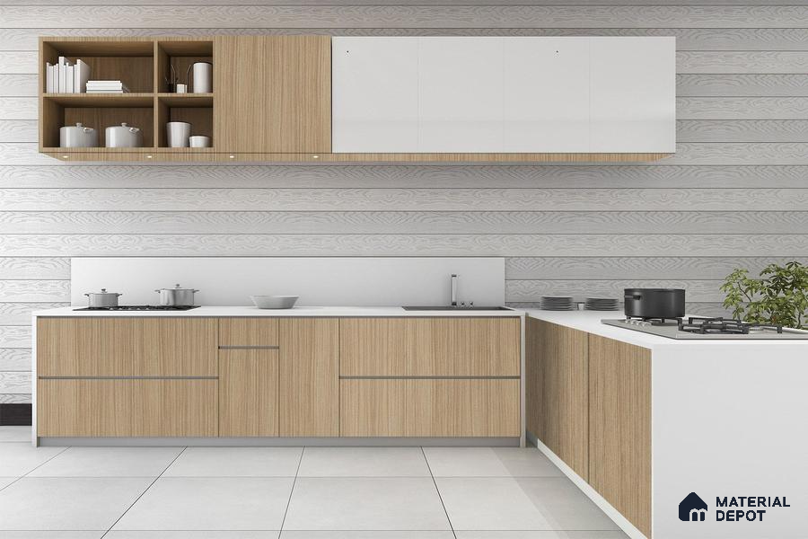 3285 CHW Walnut Glow 8 ft x 4 ft Chiseled Wood Finish Decorative ...