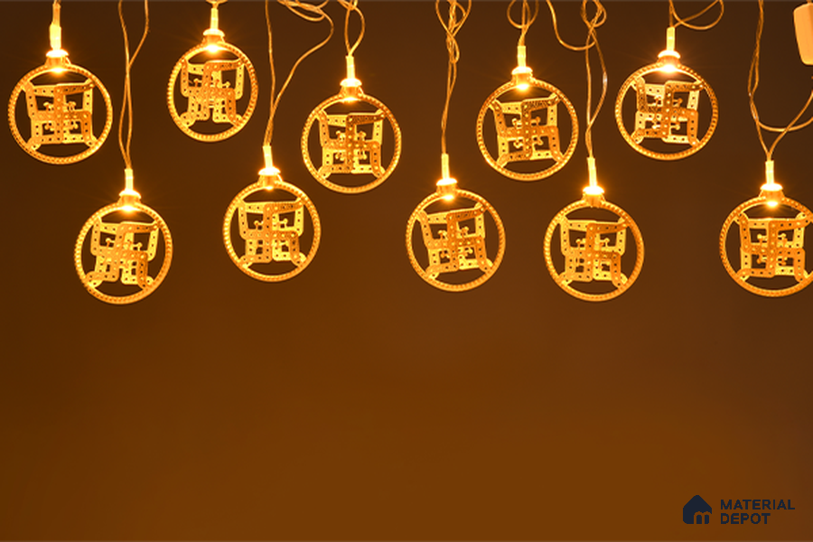 Orient Electric joylite kuber yantra swastik lighting decorative ...