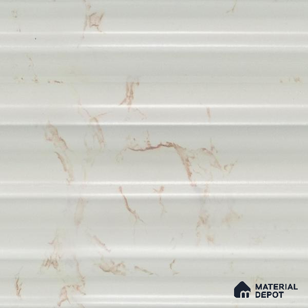 PN 00121 Charcoal White Look Louver/Panel – 8 ft x 5 inch | 12 mm