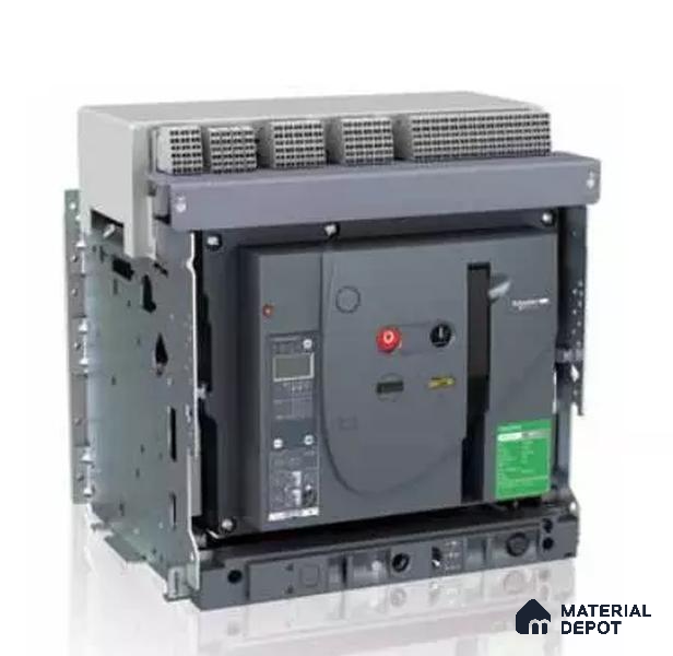 Schneider Draw Out Type Circuit Breaker 2000A 3 Pole MVS20N3MW6L ...