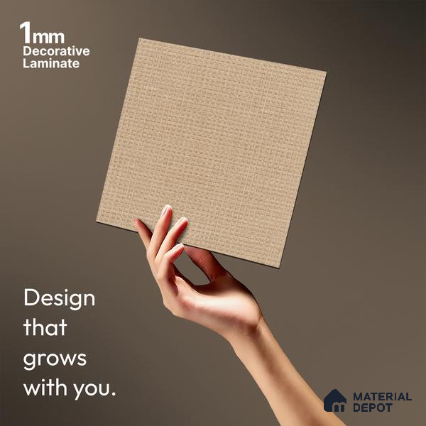 Brown Texture Finish Decorative Laminate - 1mm | Cane Look | LM 20103 ...