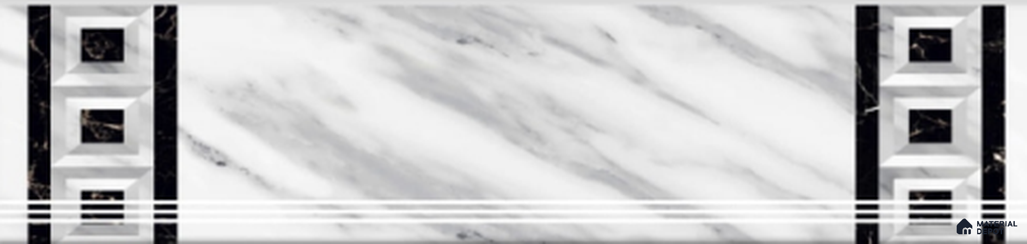 Smoky Grey Step Tile Matte Finish TL 02562 Vitrified Stair Tile - 9.5 ...
