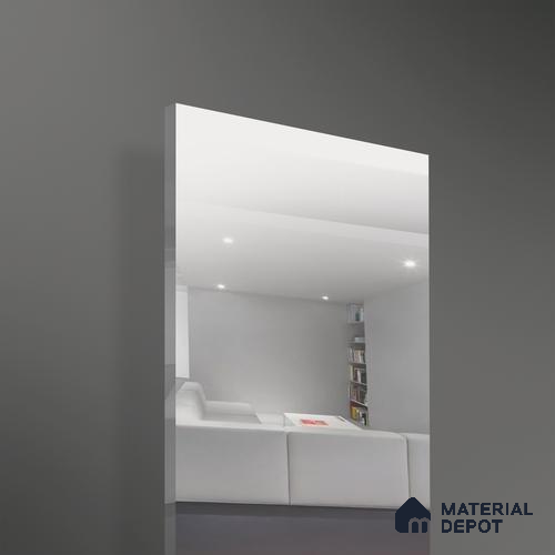 Ferrero 1B 0146 Silver Gleam 8 ft x 4 ft Mirror Series High Gloss ...