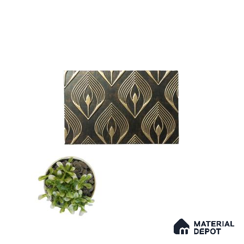 Multi Colour Luxury Look Charcoal Decorative Wall Panel PN 05087 8 ft x ...