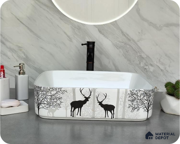 RD 02 Radon Table Top Basin