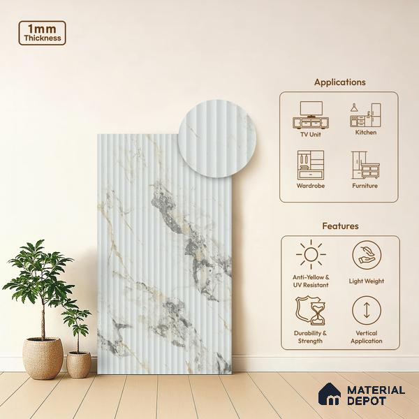 LM 01363 Texture finish 1 mm Decorative Laminate | Material Depot