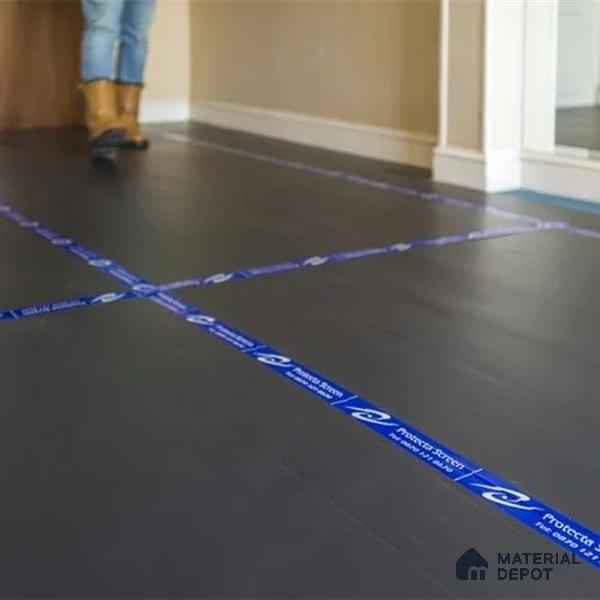 PVC Floor Protection 6 ft x 4 ft Sheet - 3 mm | Material Depot