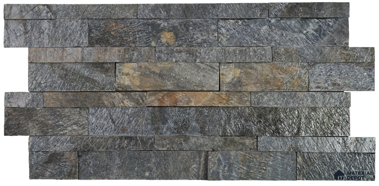 WL 00147 Sea Cliff / D Green 600 x 150 mm Natural Stone Wall Cladding ...