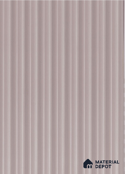RD 2207 8 ft x 4 ft Metallic High Gloss Finish Bump Fluted Acrylic ...