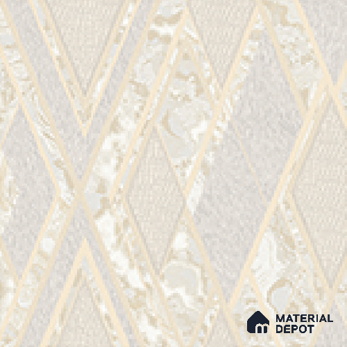 AA100102 | 9.5 Meter x 21 Inch PVC Geometric Look Wallpaper - 55 Sq. Ft ...