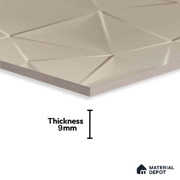 3D Wall Tile TL 05289 Splendore Trina Illusions Light 2 ft x 1 ft ...