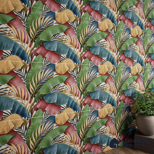 Tropical Wall Tile TL 06306 G Florelle Tropical Verdant 4 ft x 2 ft ...