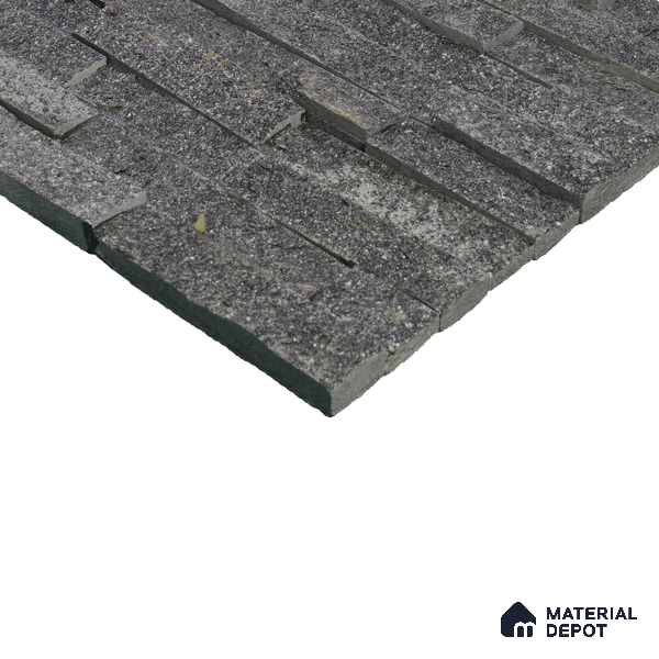 WL 00094 Galaxy Black 600 x 150 mm Natural Stone Wall Cladding