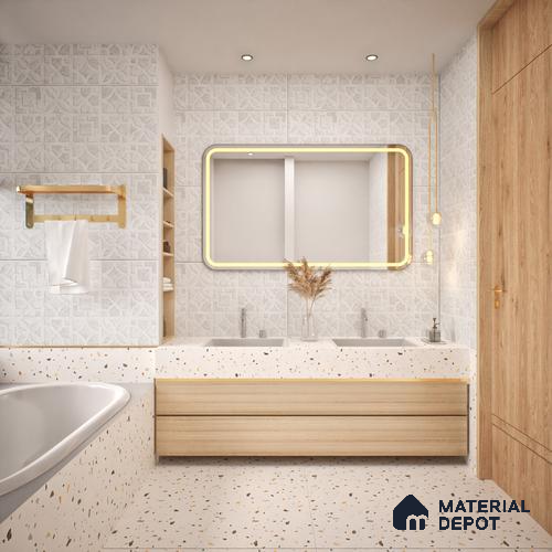 TL 00790 Orra Bianco Spenza 1200x600 mm Punch Matte Finish Vitrified ...