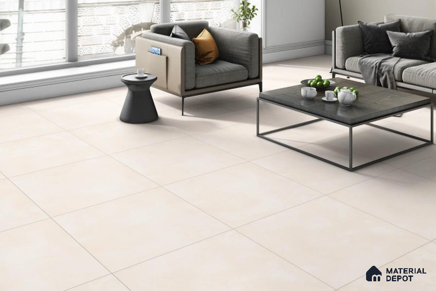 Plain Wall & Floor Tile TL 05350 D Neutra Cloud Dune 2 ft x 2 ft ...