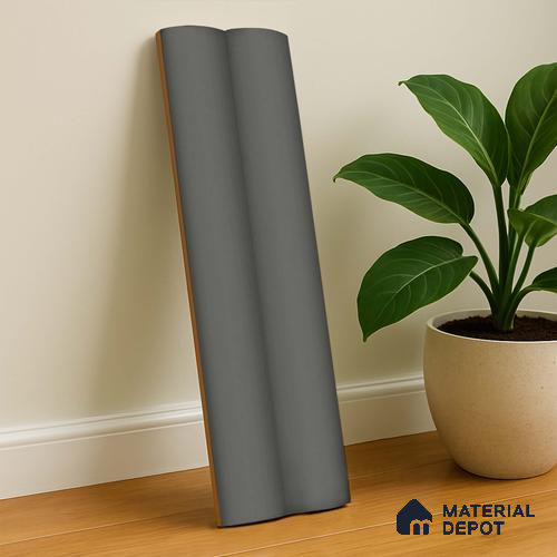 Subway Fluted Wall Tile TL 04961 F Piedra Shoadow Gris 12 x 3 inch ...