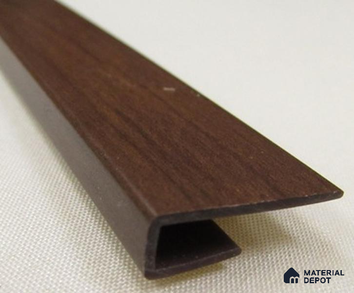 Vertica Soffit Oak Wood Ocre J trim Large | 3060 mm