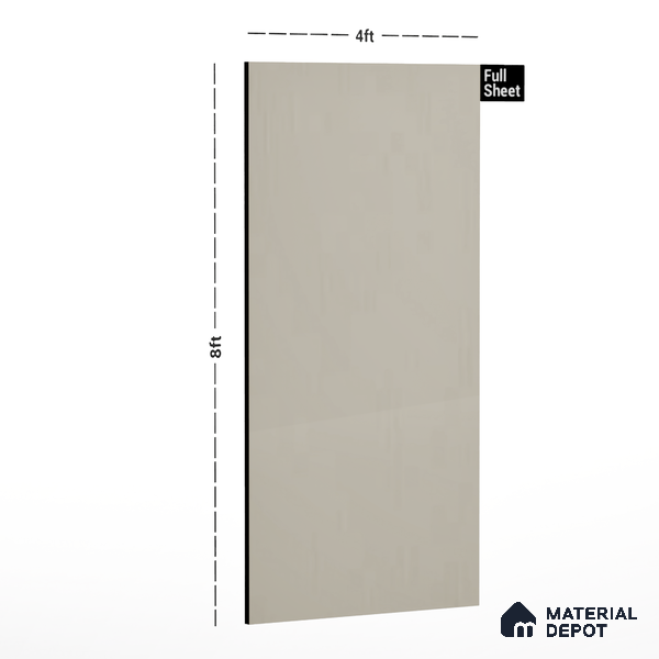 Beige Textured Solid Texture Finish Decorative Laminate - 1 mm | 9501 SVZ